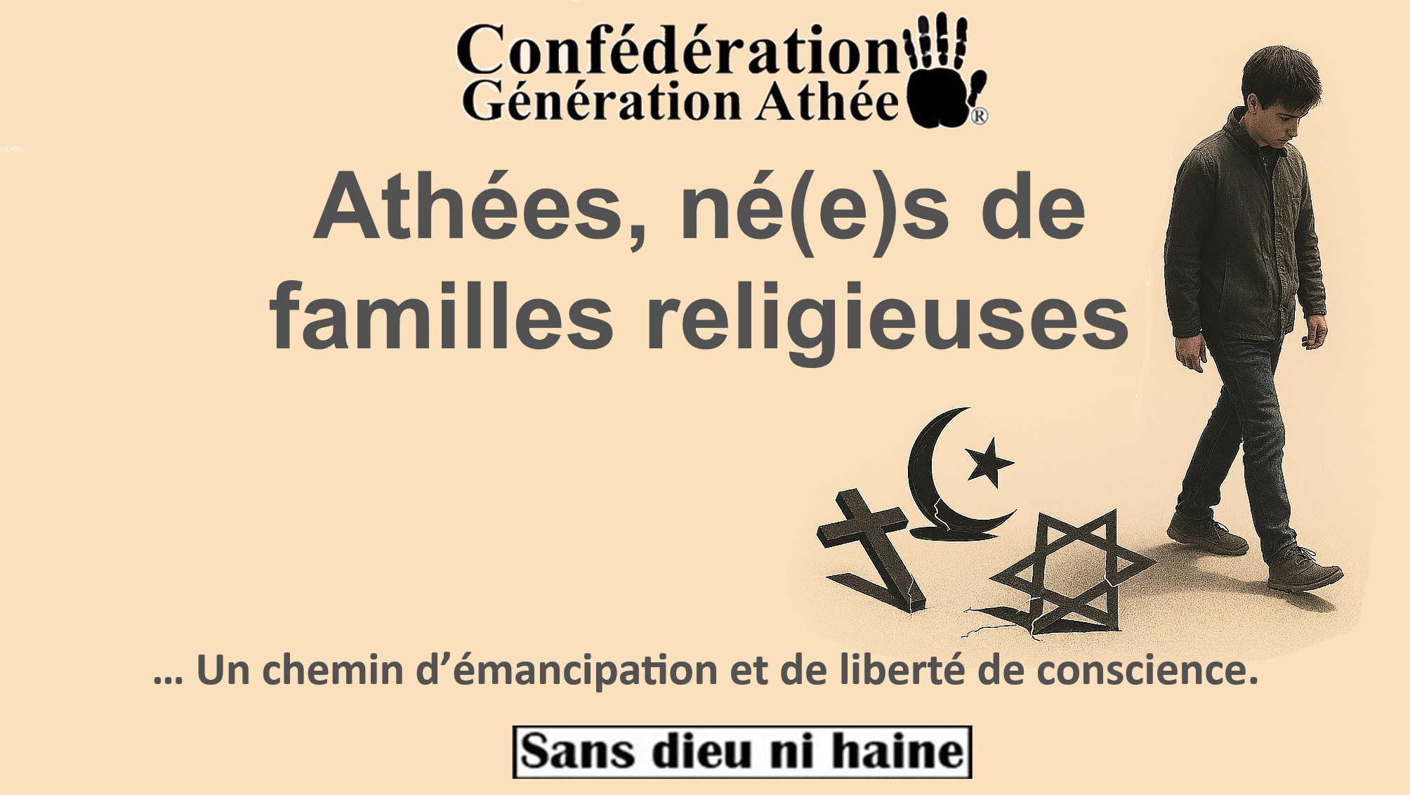Athées, né(e)s de familles religieuses | Génération Athée