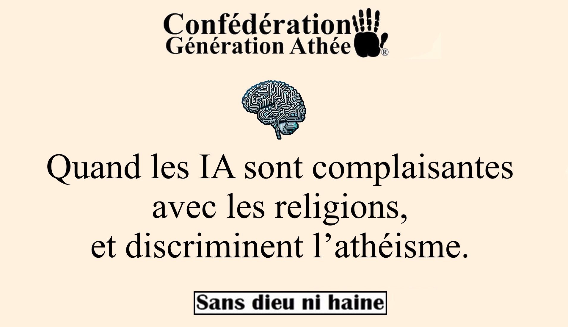 Quand les IA sont complaisantes avec les religions, et discriminent l ...